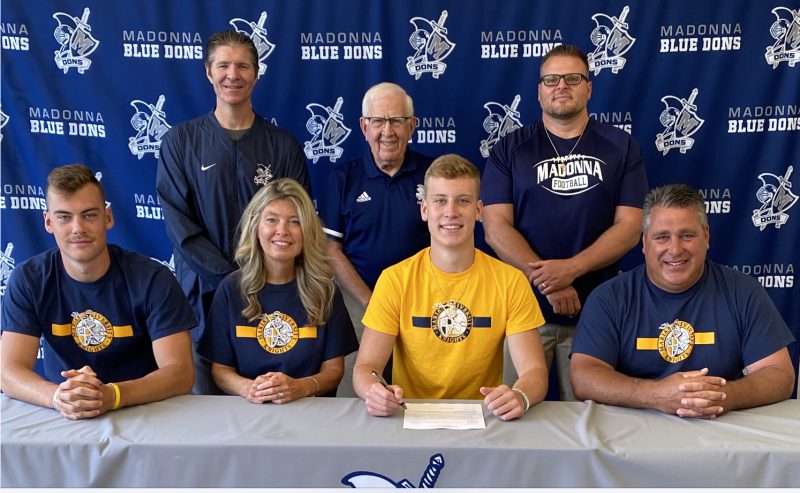Madonna’s Secrist signs with Marian University to play football | News ...